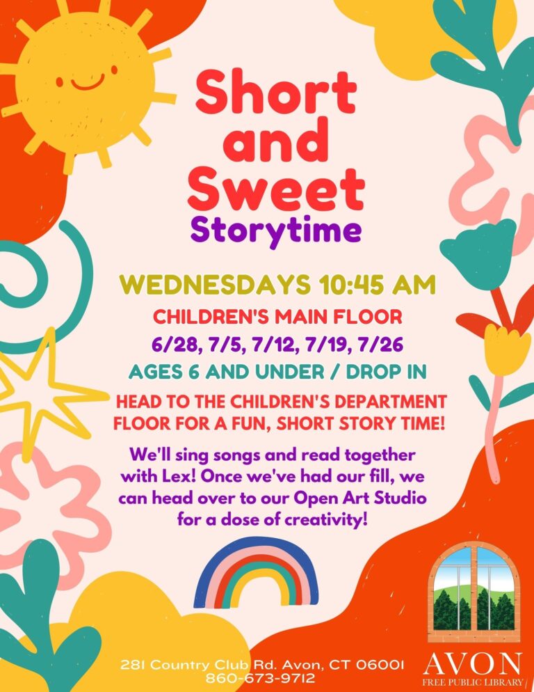 Avon Free Public Library – The Center of Your Community